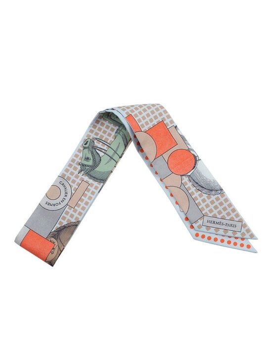 Hermes | Accessories | Hermes Scarf Twilly Courte Cavalier Anne Form En ...